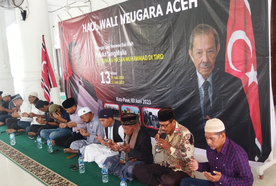 Kombatan GAM Kuta Pase Gelar Haul Tgk Hasan Muhammad Ditiro