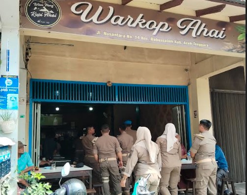Satpol PP Razia Warkop di Aceh Tenggara, Incar ASN Nongkrong Saat Jam Kerja