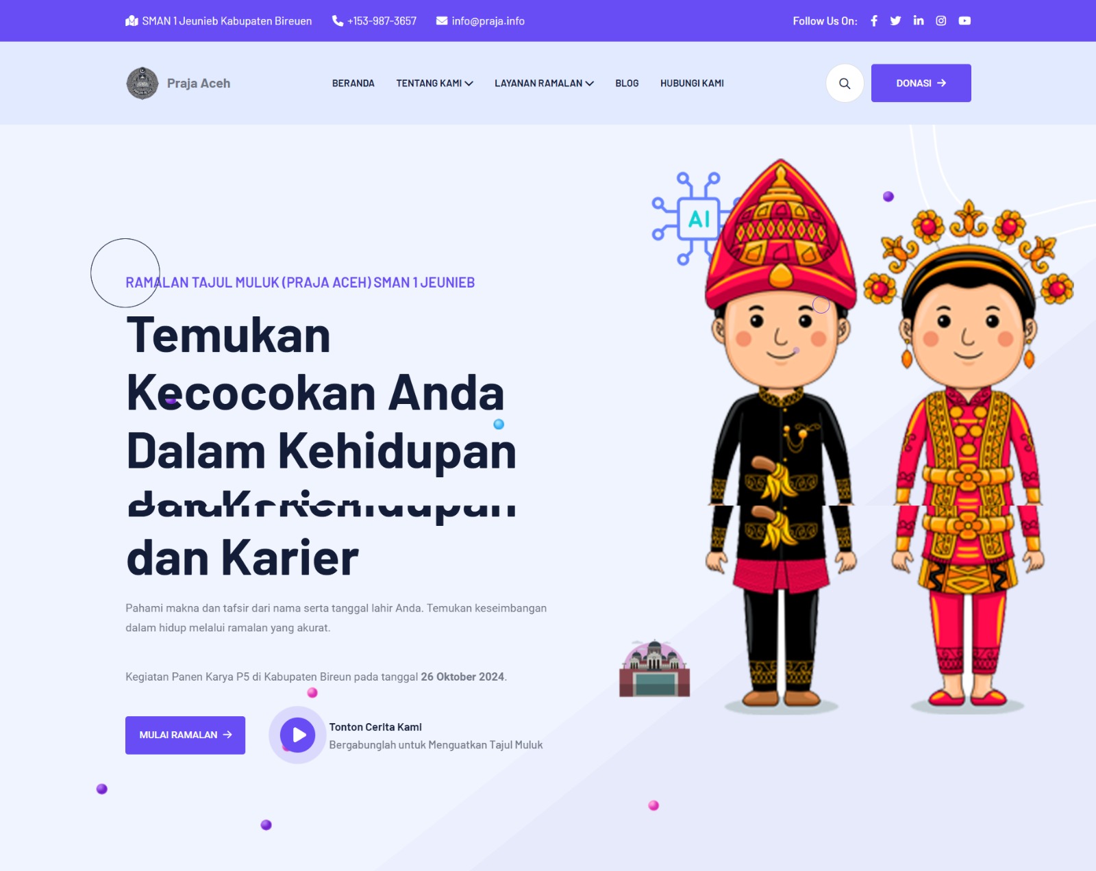 Praja Aceh: Aplikasi Ramalan Berbasis AI dari Kitab Tajul Muluk