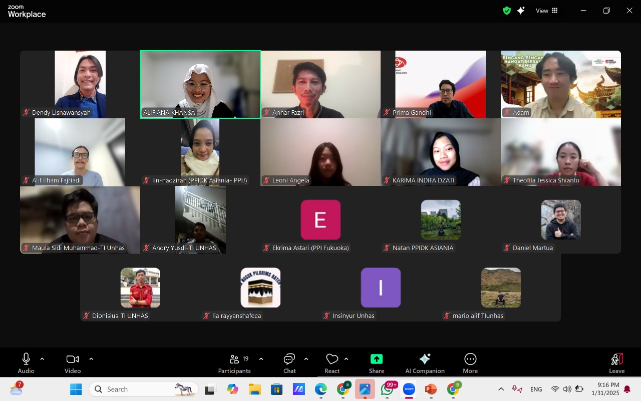 Tingkatkan Kemampuan Menulis, PPI Jepang dan PPIDK Asiania Gelar ...