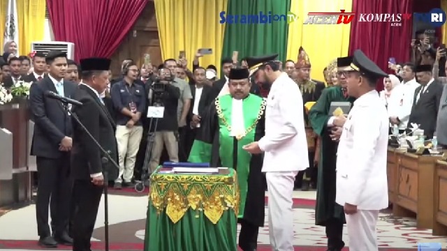 Mualem-Dek Fadh Gubernur Aceh 2025-2030