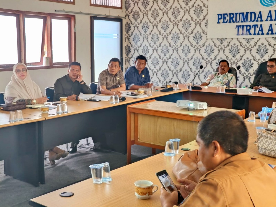 Pansus Komisi III DPRK Minta Perumdam Tirta Abdya Tingkatkan Layanan Air Bersih