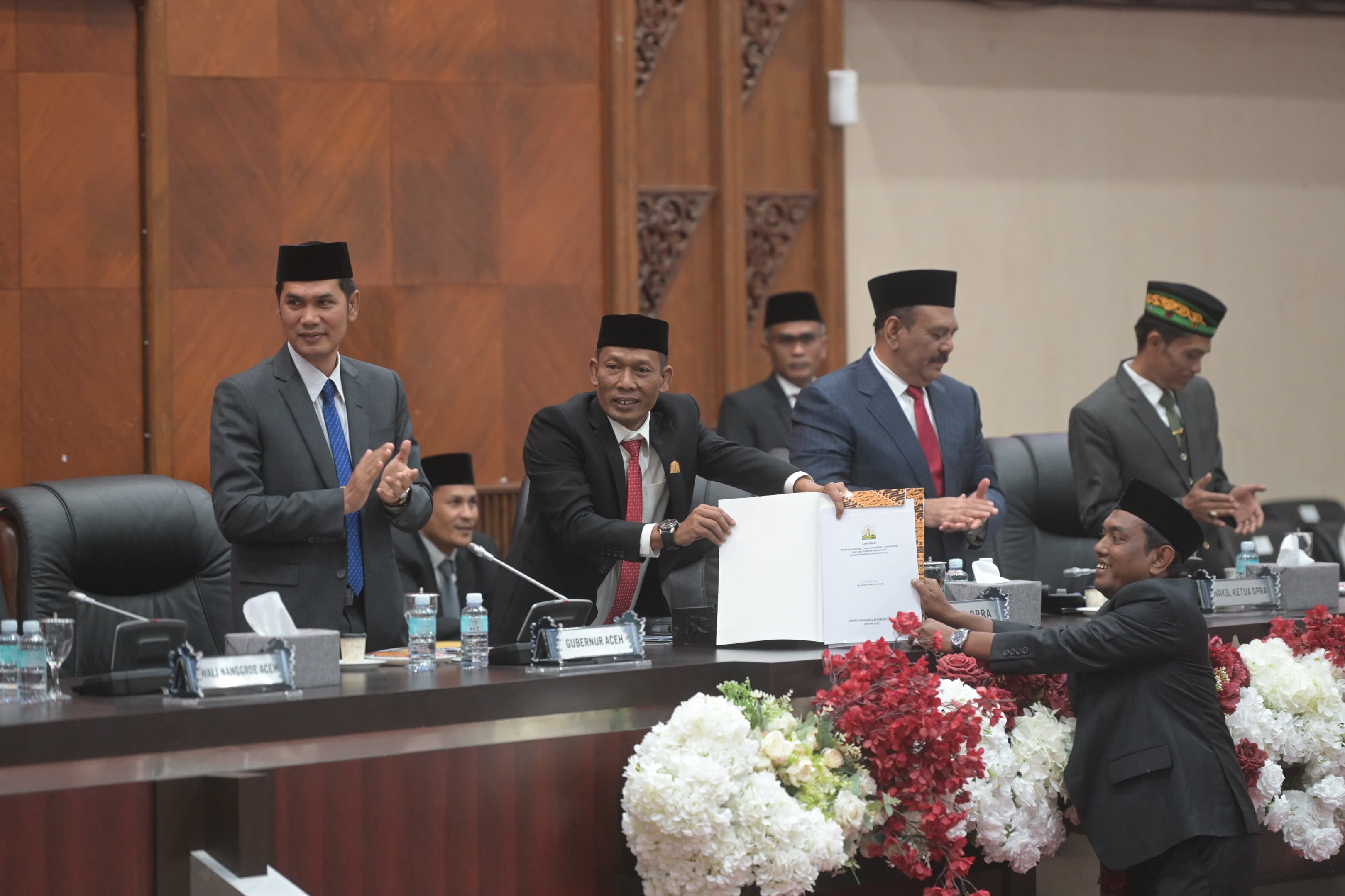 DPRA Setujui Draft Rancangan Perubahan UUPA