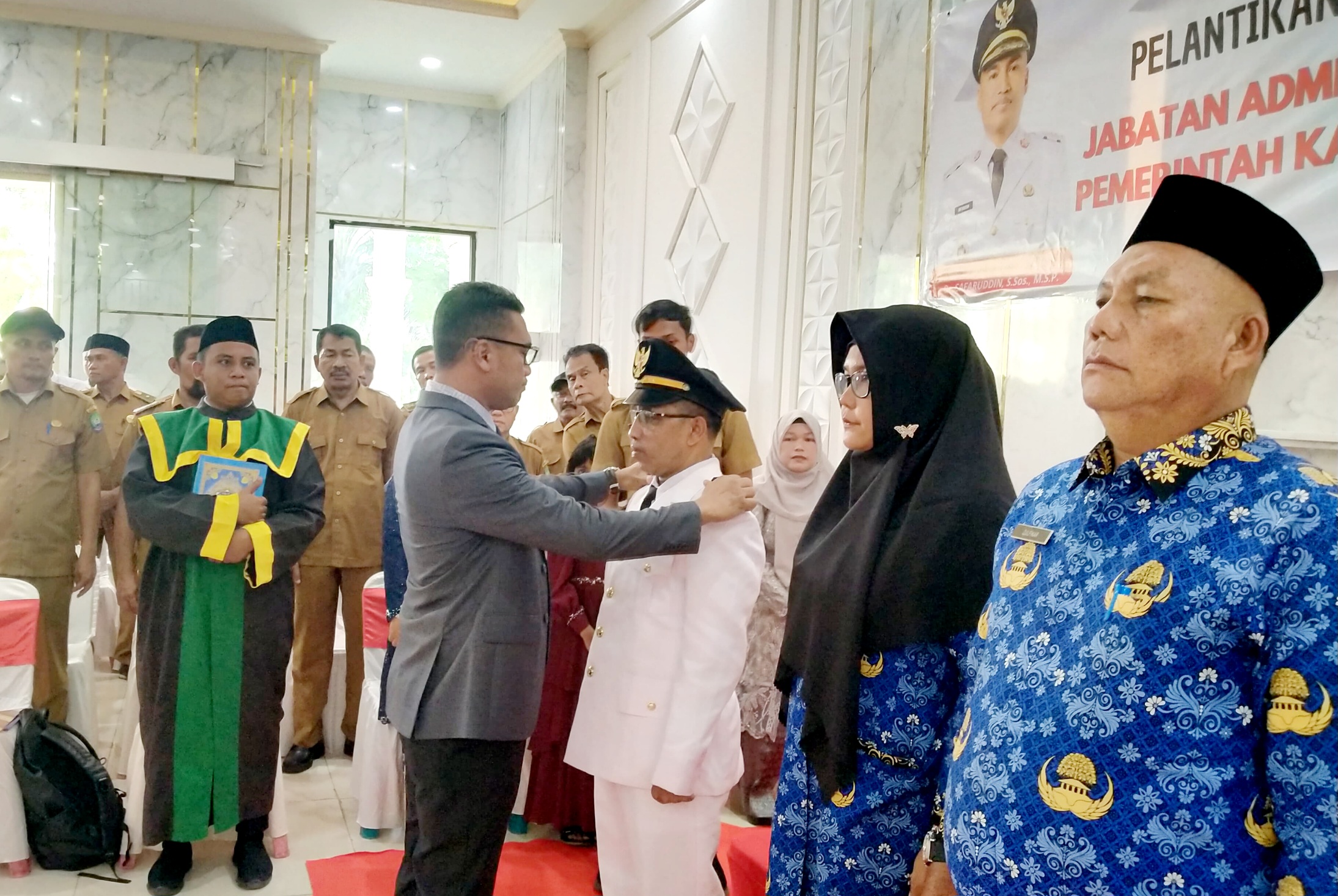 Bupati Safaruddin Lantik Pejabat Eselon III, Termasuk Jabatan Camat Babahrot
